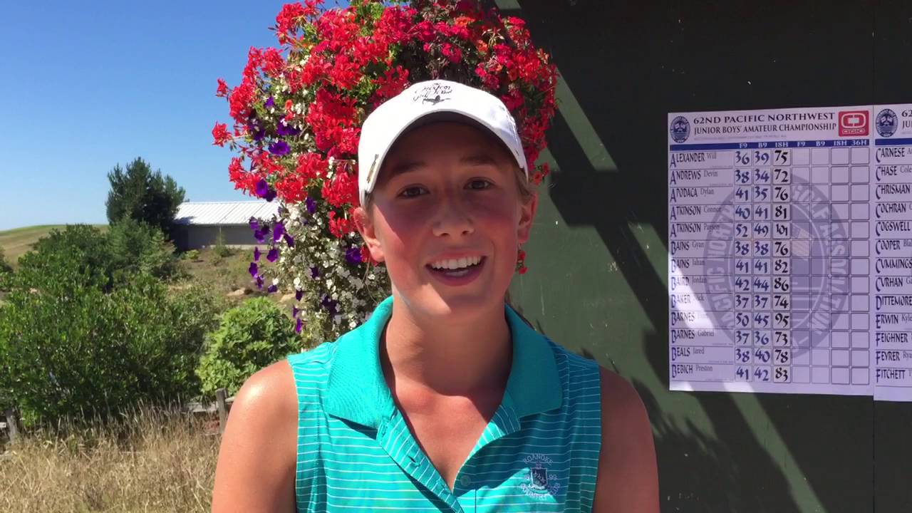Video: Ellie Slama earns medalist honors at PNGA Junior Girls' Amateur ...
