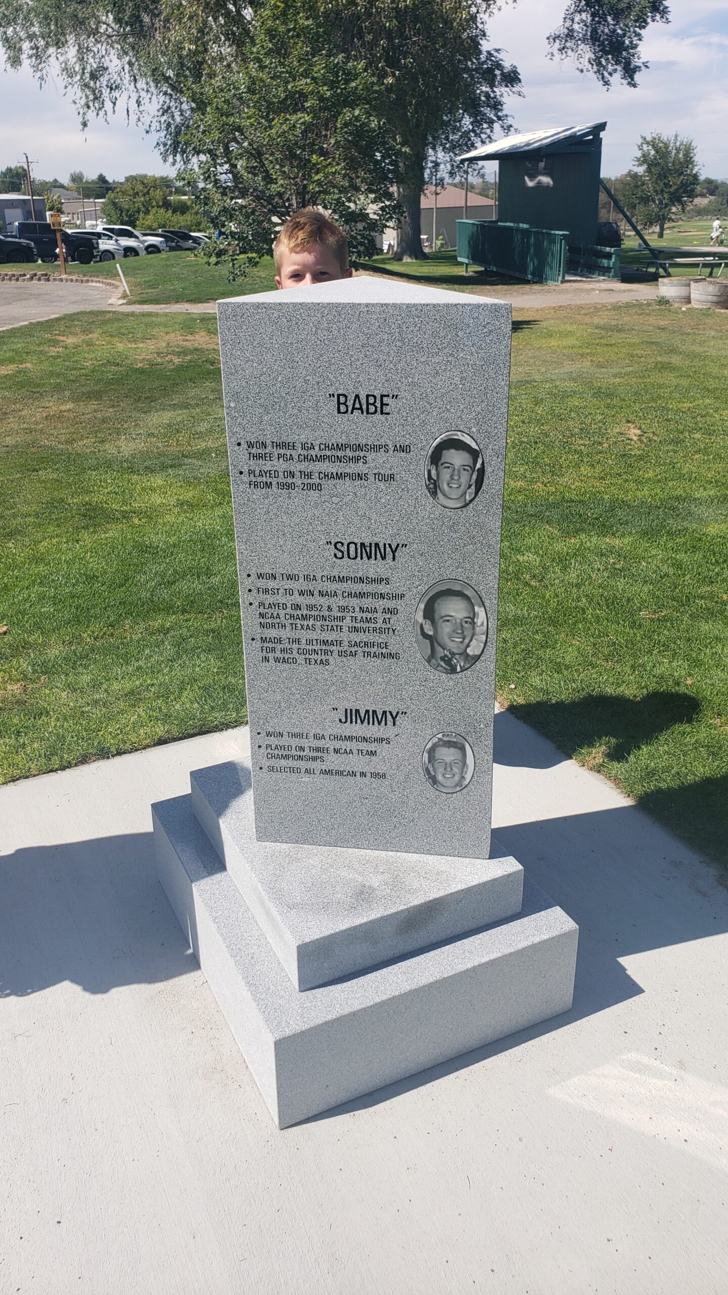 Hiskey memorial unveiled at Twin Falls GC - Pacific Northwest Golf ...